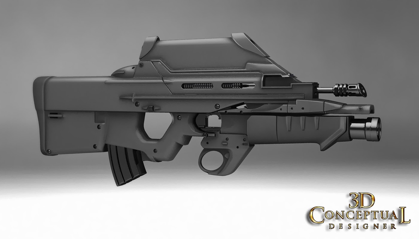 3DconceptualdesignerBlog: 3D Stock Model Build Review Fabrique National ...